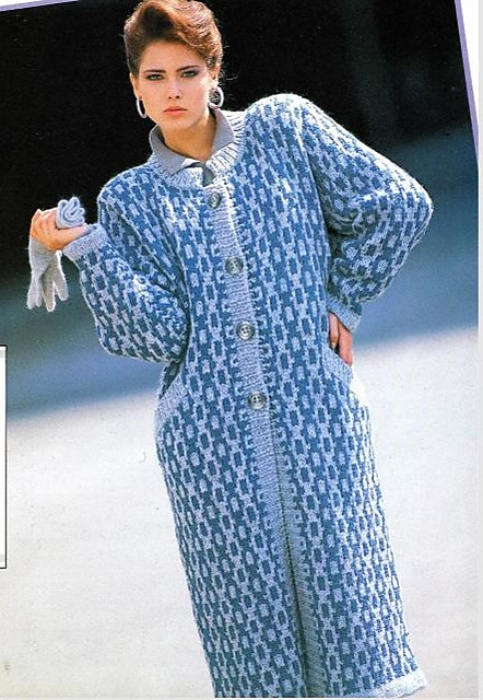 Ravelry: Mosaic patterned coat 330 pattern by Creative Knitting (UK)