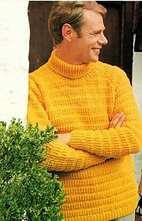 Ravelry: His Rugged Polo pattern by Patons & Baldwins