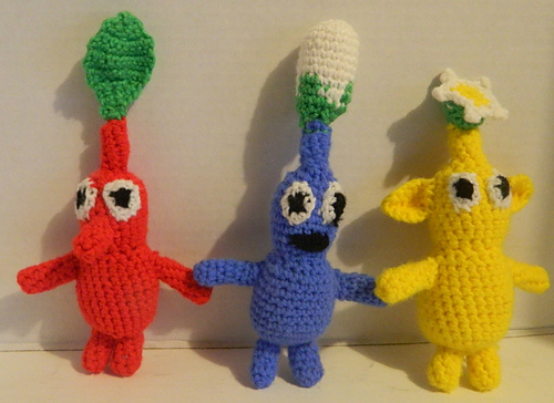 Ravelry: Pikmin Amigurumi pattern by Eric Mortensen