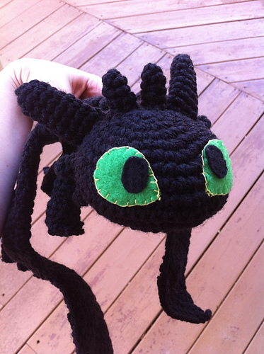 Ravelry: Toothless (Original) pattern by Nichole D