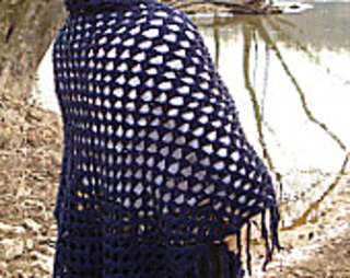 Ravelry: GemMotifs' Civil War Era Shawl in Deep Blue