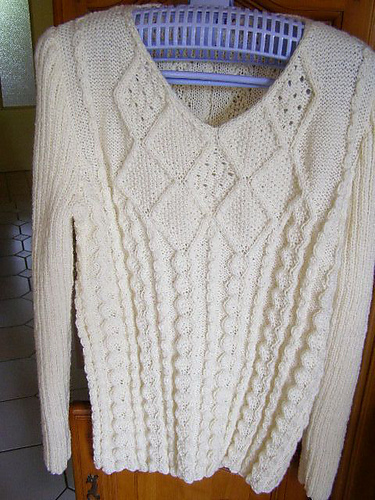 Ravelry: 138 - Pull torsades et losanges pattern by Bergère de France