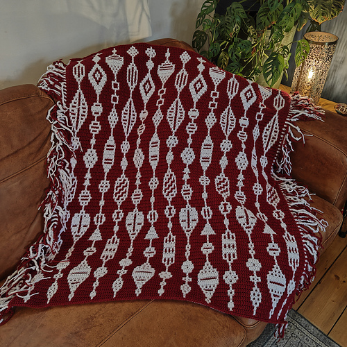 Ravelry: Shimmer Mosaic Afghan pattern by Abi McIntyre