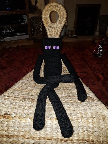 Ravelry: Plushie Minecraft Enderman pattern by Katie Bobbitt