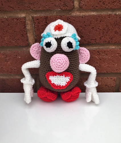 Ravelry: Toy Story's Mr and Mrs Potato Head pattern by Teenie Crochets