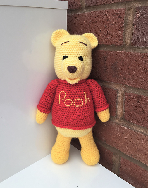 Ravelry: Winnie The Pooh - Pooh Bear pattern by Teenie Crochets