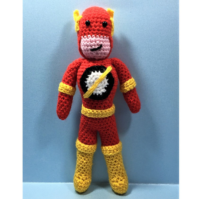Ravelry: Superhero The Flash pattern by Teenie Crochets