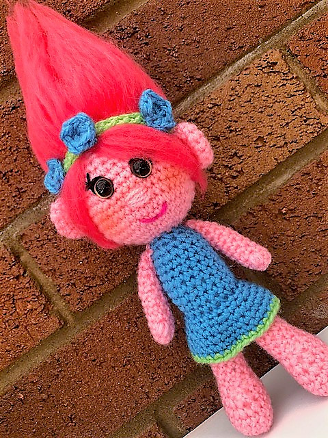 Ravelry: Trolls Poppy Doll pattern by Teenie Crochets