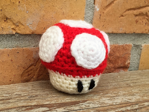 Ravelry: Super Mario Toad pattern by Teenie Crochets