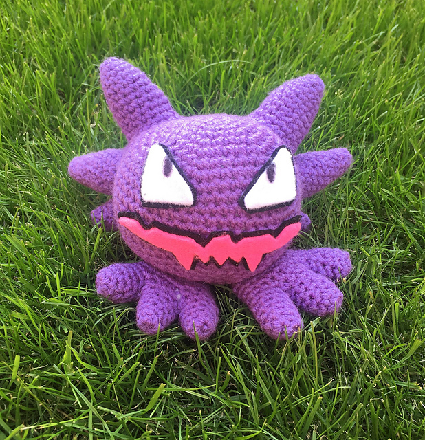 Ravelry: Pokémon Haunter pattern by Teenie Crochets