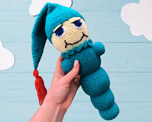 Ravelry: Gloworm pattern by Teenie Crochets