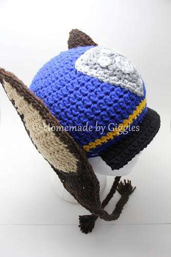Ravelry: Paw Patrol Chase Hat pattern by Yarnworx Studio