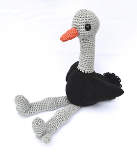 Ravelry: Baby Ostrich Sitting pattern by Claire Stubbs