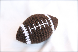 Ravelry: Infant/Toddler Crochet Football Toy pattern by Gillian Zawistowski