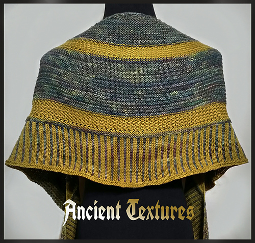 Ravelry: Ancient Textures Shawl pattern by Maria Do Souto