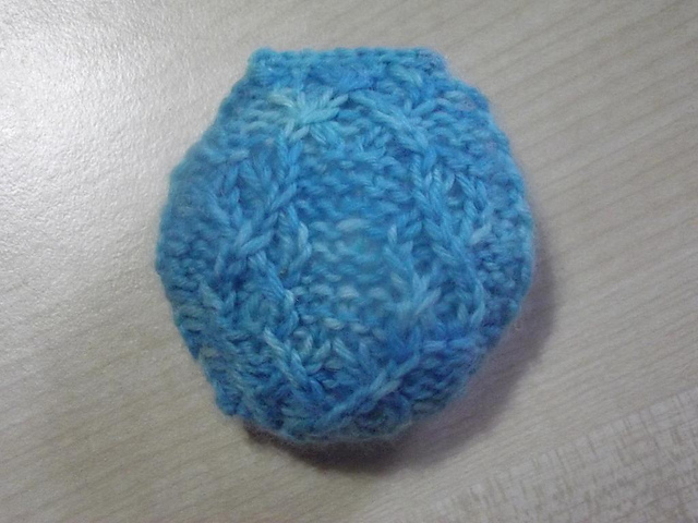 Ravelry: Celtic Knot Hexipuff pattern by Emma Littlehales
