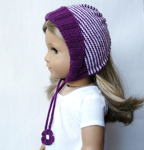 Ravelry: Fleur - American Girl 18 Inch Doll Hat pattern by Steph Wylie