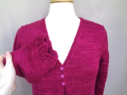 Ravelry: Raspberry Cardigan pattern by Emily Johannes