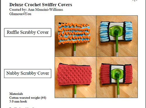 Ravelry: Deluxe Sweeper Covers pattern by Glamour4You