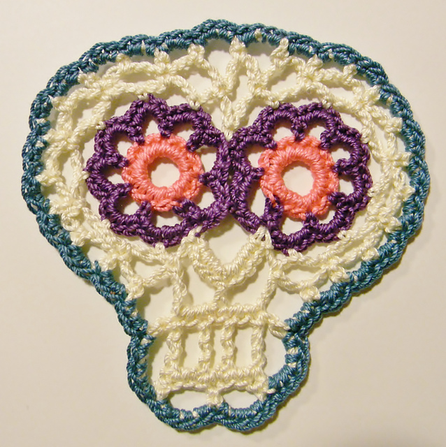 Ravelry: Sugar Skull - Applique pattern by Glamour4You