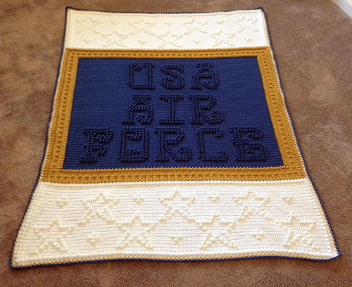 Ravelry: USA Air Force pattern by Glee Workman