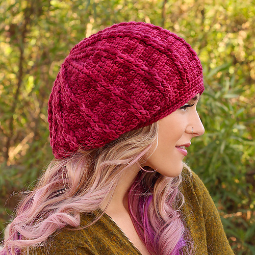 Ravelry: Ferris Wheel Slouchy Hat pattern by Julie King