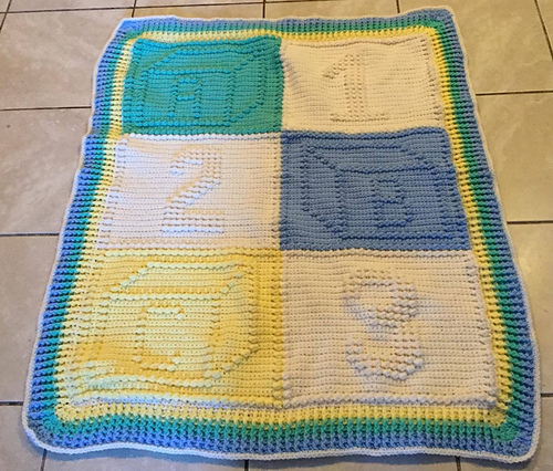 Ravelry: ABC, 123 pattern by Glee Workman