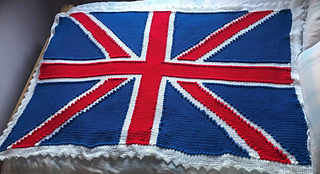Ravelry: U.K. Flag pattern by Glee Workman