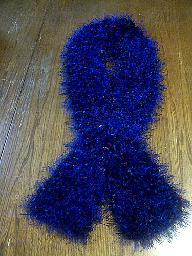 Ravelry: Opposites Attract: Two-yarn Quick Scarf (knit) pattern by Lion ...