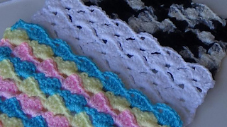 Ravelry: Slanted Shell Lace Stitch pattern by Glenda Winkleman