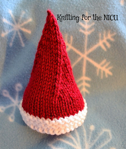 Ravelry: Elf on the Shelf Christmas Hat for Micro Preemie pattern by ...