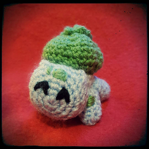 Ravelry: Bulbasaur Pokemon pattern by Nichole's Nerdy Knots