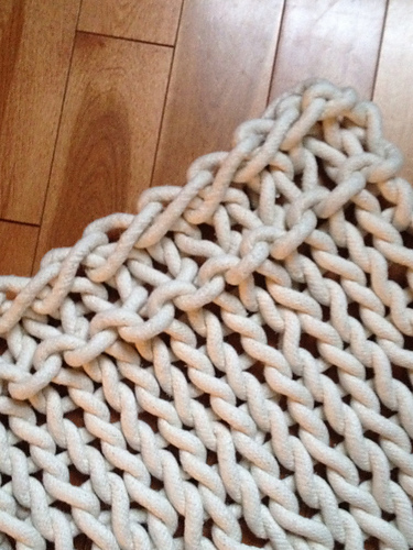 Ravelry: GIANT Rug by Go-Girl Knitting pattern by Tammy DeSanto