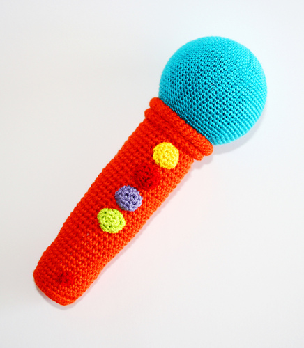Ravelry: Colorful Microphone pattern by Laila Lielbarde