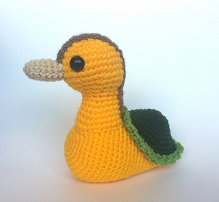 Ravelry: Adult Turtle Duck from Avatar pattern by Laura Bond