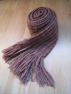 Ravelry: GoodRebecca's One row scarf