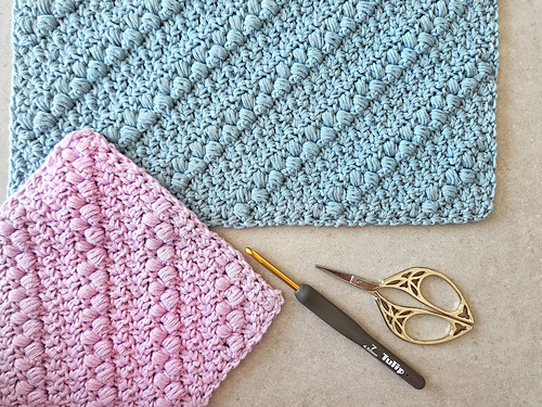 Ravelry: Braided Beans C2C Dishcloth pattern by Gootie (Agat Rottman)