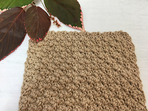 Ravelry: C2C Cluster Stitch Square pattern by Gootie (Agat Rottman)