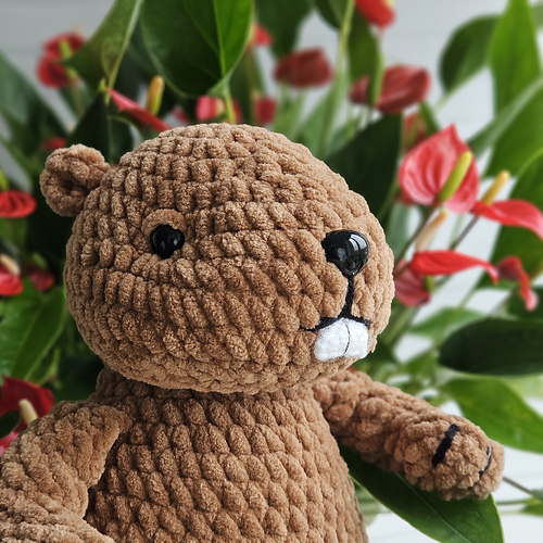 Ravelry: Crochet Beaver, Nutria, Capybara, Marmot or Otter pattern by ...