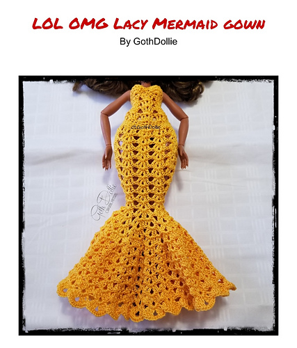 Ravelry: LOL OMG Fierce Lacy Mermaid G pattern by Elizabeth Mauricio