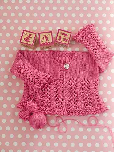 Ravelry: Lace and Cable Cardigan pattern by Grace Akhrem