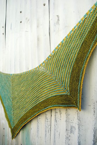 Ravelry: Viking Mermaid Shawl pattern by Grace Akhrem