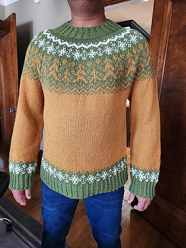 Ravelry: Snowy Forest Sweater pattern by Home of Cords