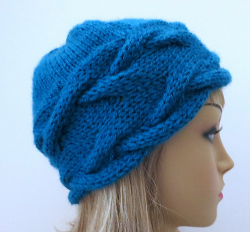 Ravelry: Camille - French Braid Hat and Headband pattern by Grace Rose