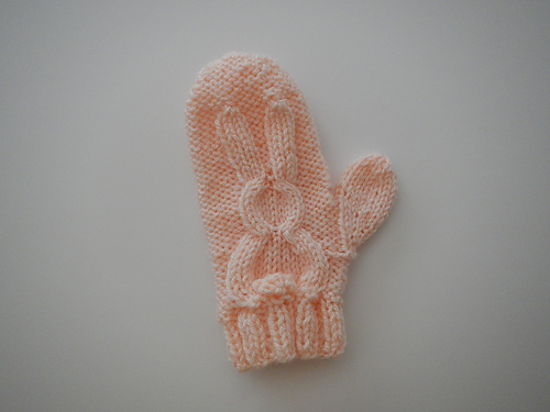 Ravelry: Bunny Rabbit Mittens Design 4 pattern by Grace Rose