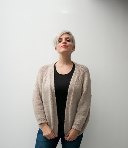 Ravelry: Flâner Jacket Dk pattern by Karen Broz