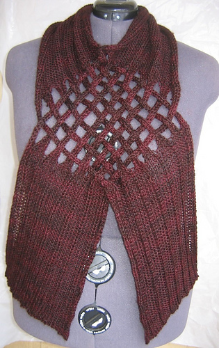 Ravelry: Day Off Scarf pattern by Angora BunnyWorks
