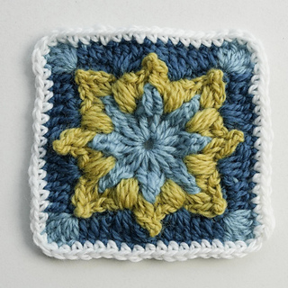 Ravelry: Starlight Granny Square pattern by GrannySquare.Me