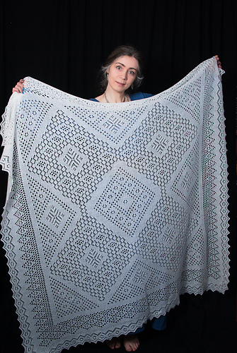 Ravelry: Native song square pattern by Svetlаnа Loginovа