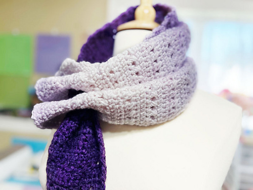 Ravelry: Hopscotch Dragon Tail Scarf pattern by Lisa M Fox
